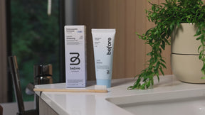 Nano-Hydroxyapatite Whitening Toothpaste – Before